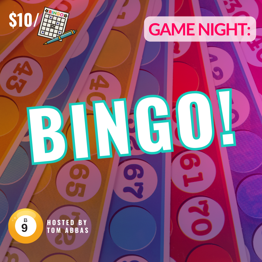Game Night: Bingo with Tom Abbas - Diversionary Theatre